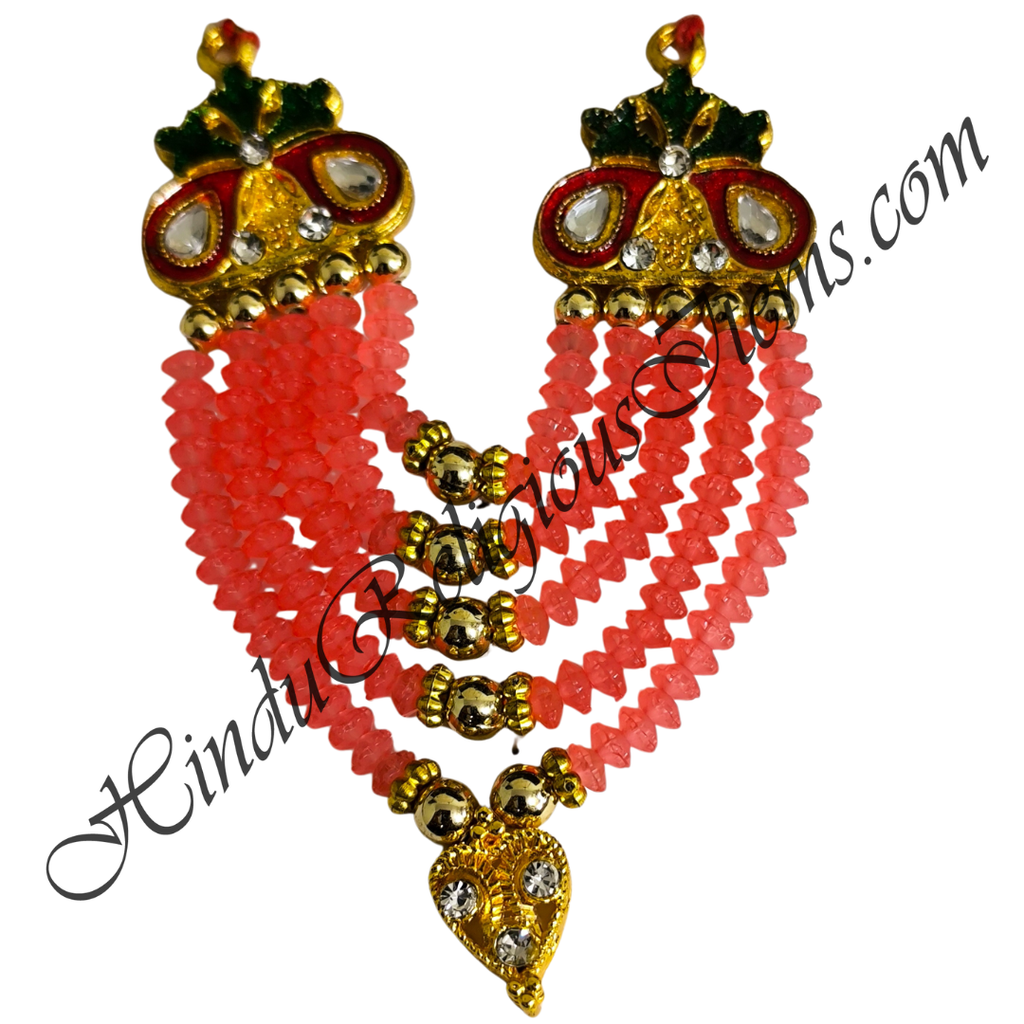 Premium Quality Five Layer Crystal Moti Mala