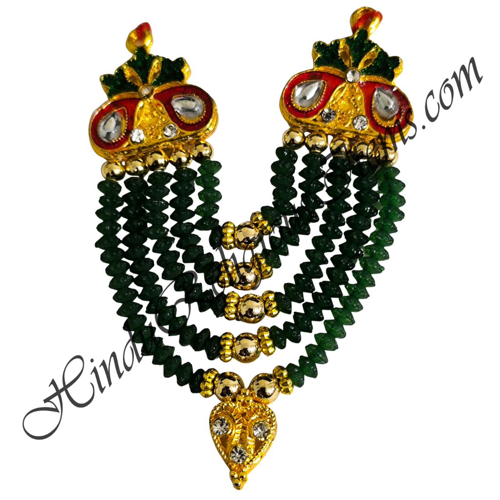 Premium Quality Five Layer Crystal Moti Mala