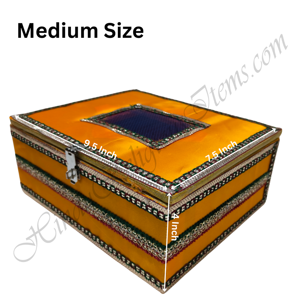 Fancy Wooden Satin Jhapiji (Travel System)