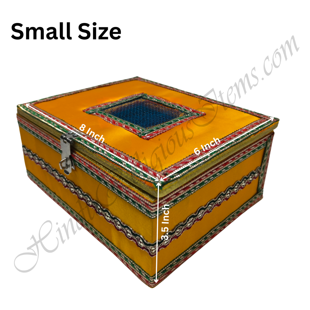 Fancy Wooden Satin Jhapiji (Travel System)