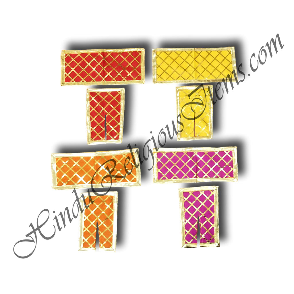 Lalan Kinkhab Chira Vastra With Criss Cross Design (VCKXX-53)