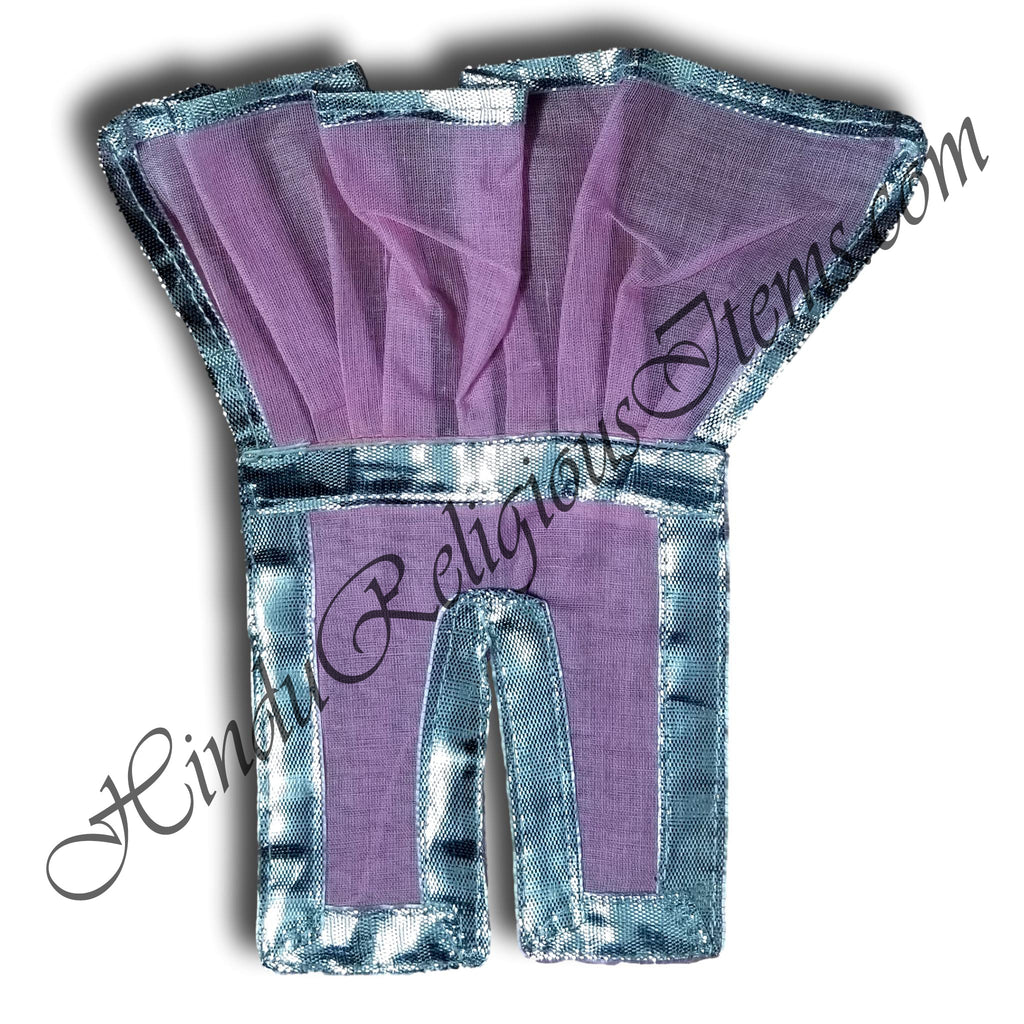 Jaguli Lalan Cotton Vastra With Golden / Silver Lace